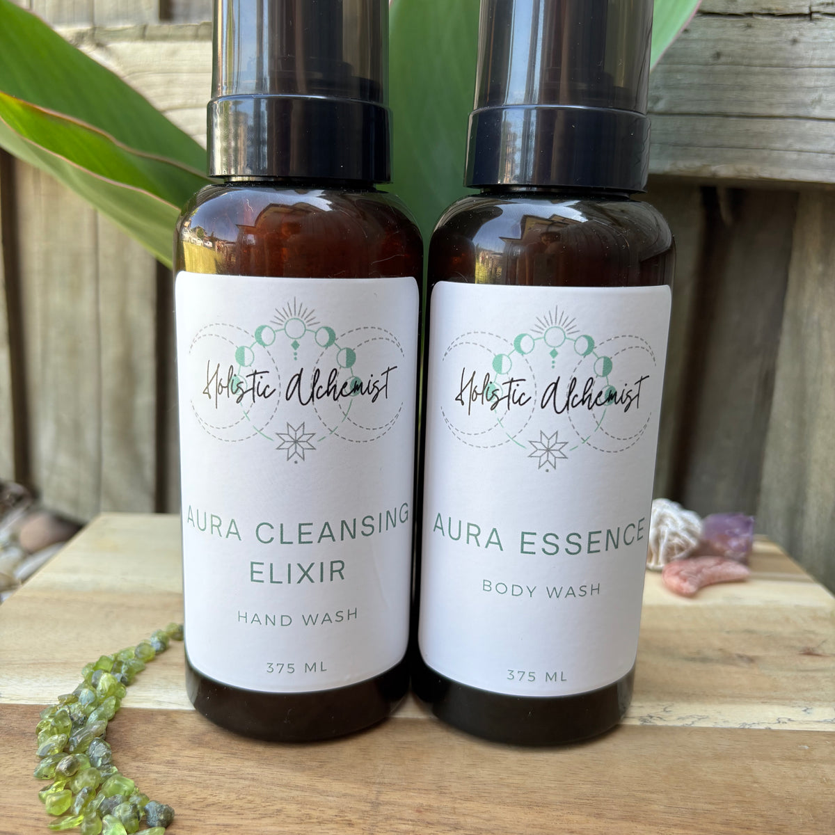 Aura Cleanse & Glow Bundle | Holistic Skincare Collection – Holistic Alchemist