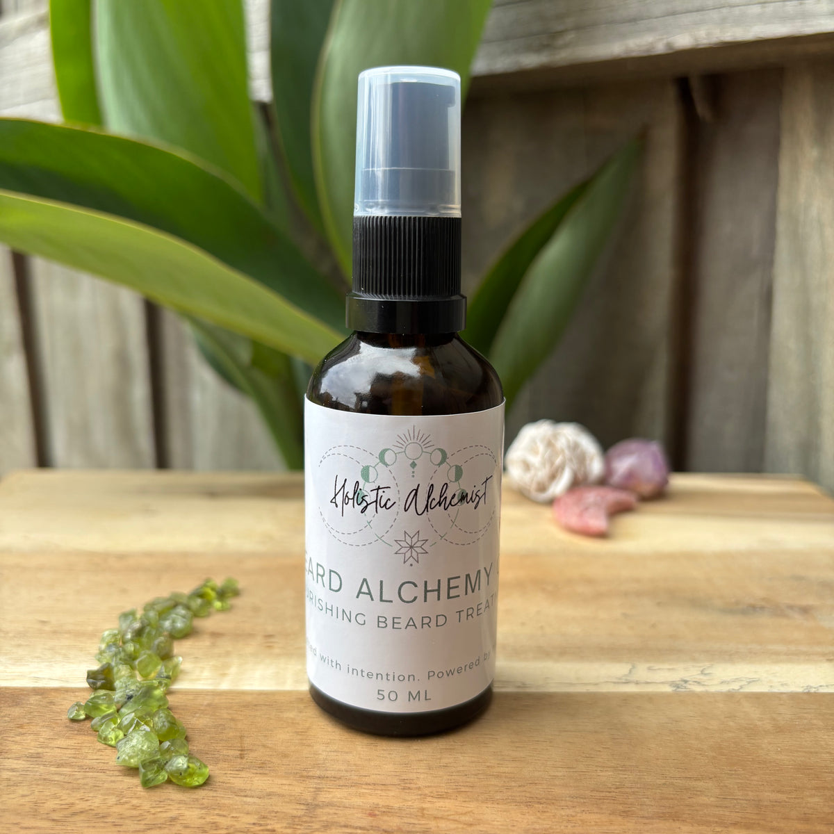 Beard Alchemy Oil - Nourishing Beard Treatment – Holistic Alchemist